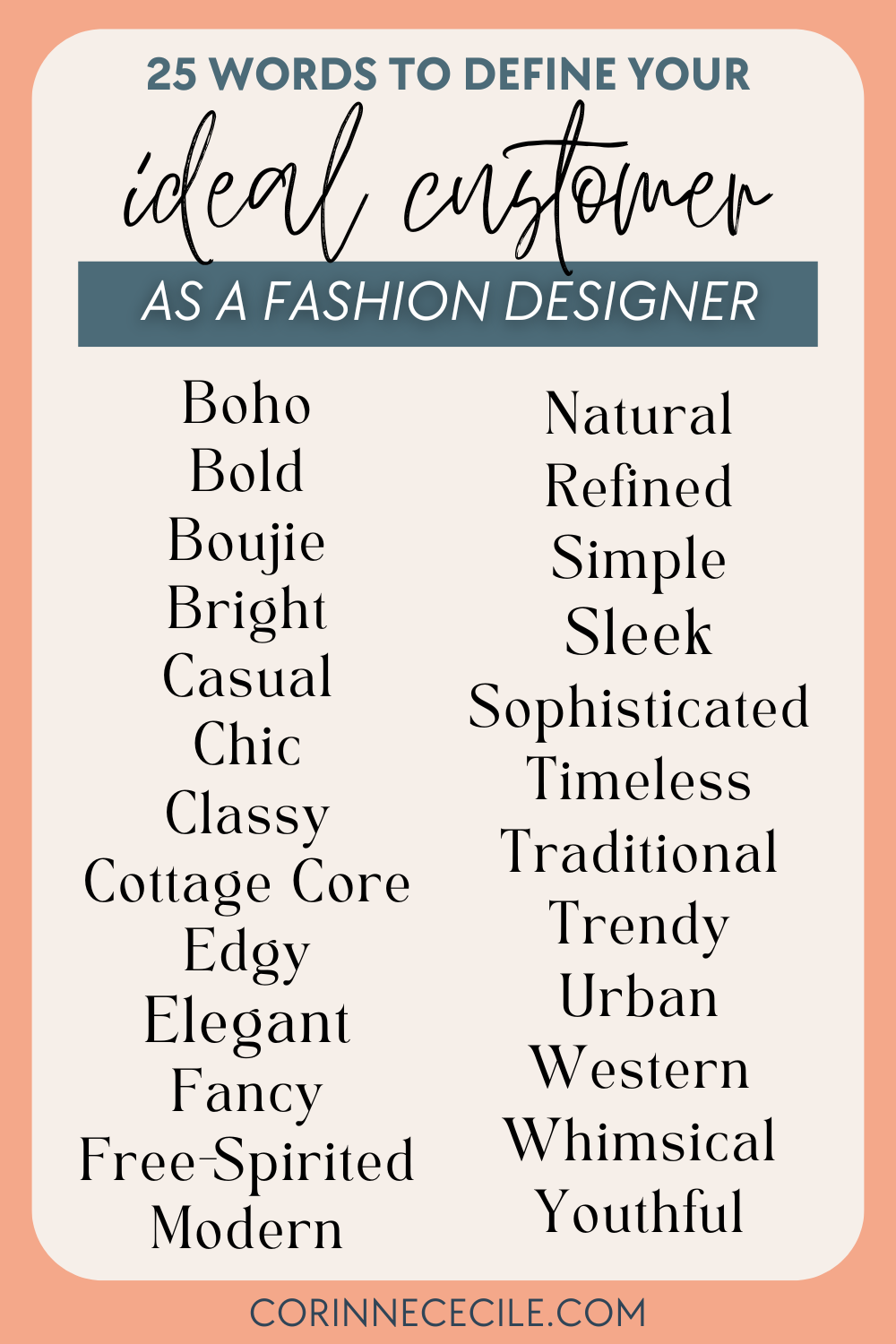 How To Define Your Ideal Customer Profile In 5 Steps - corinnececile.com